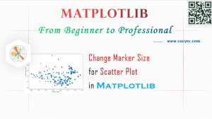 Matplotlib: Change Marker Size in Scatter Plot – A Beginner Example ...